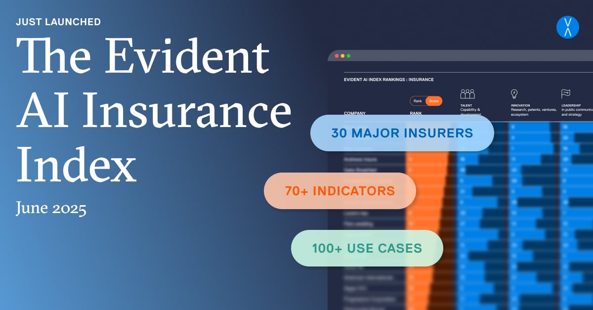 Evident AI Insurance Index 2025